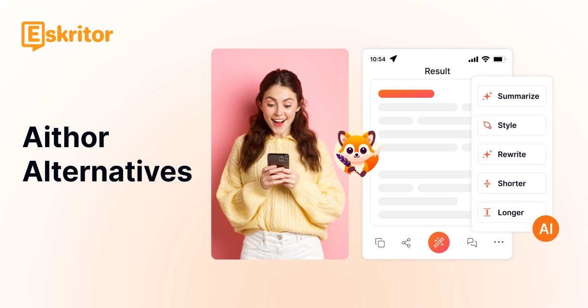 Eskritor - The Most Powerful Aithor Alternative